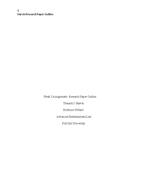 Week 4 Assignment – Research Paper - Week 4 Assignment – Research Paper ...