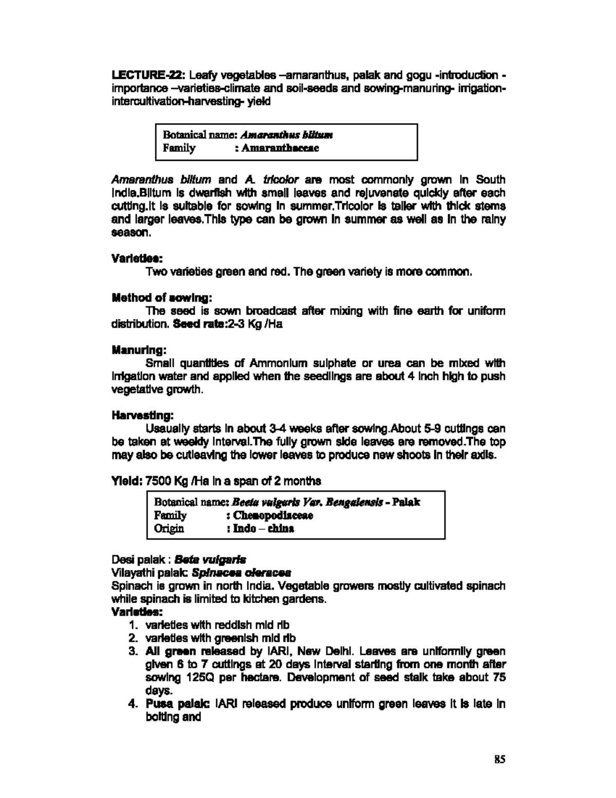 Horti Lecture 23 - horticulture - Studocu