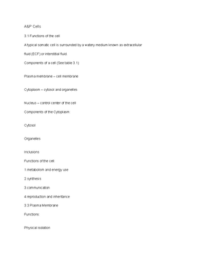 A:P Tissues and Histology - A&P Tissues and Histology Histology: study ...