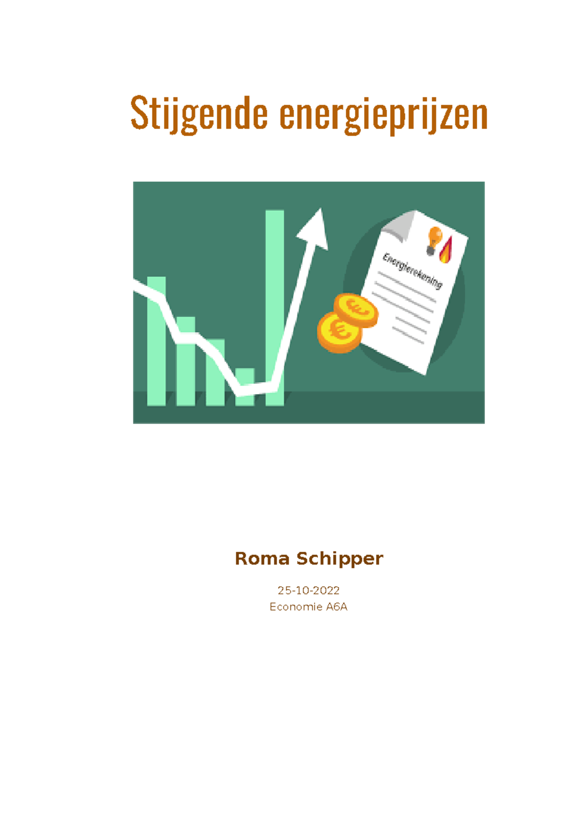 Stijgende energieprijzen - Want producenten laten zich leiden door de ...