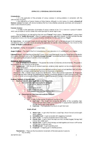 CDI Review Questions - Kuhleen Panal - Crime Detection Review Questions ...