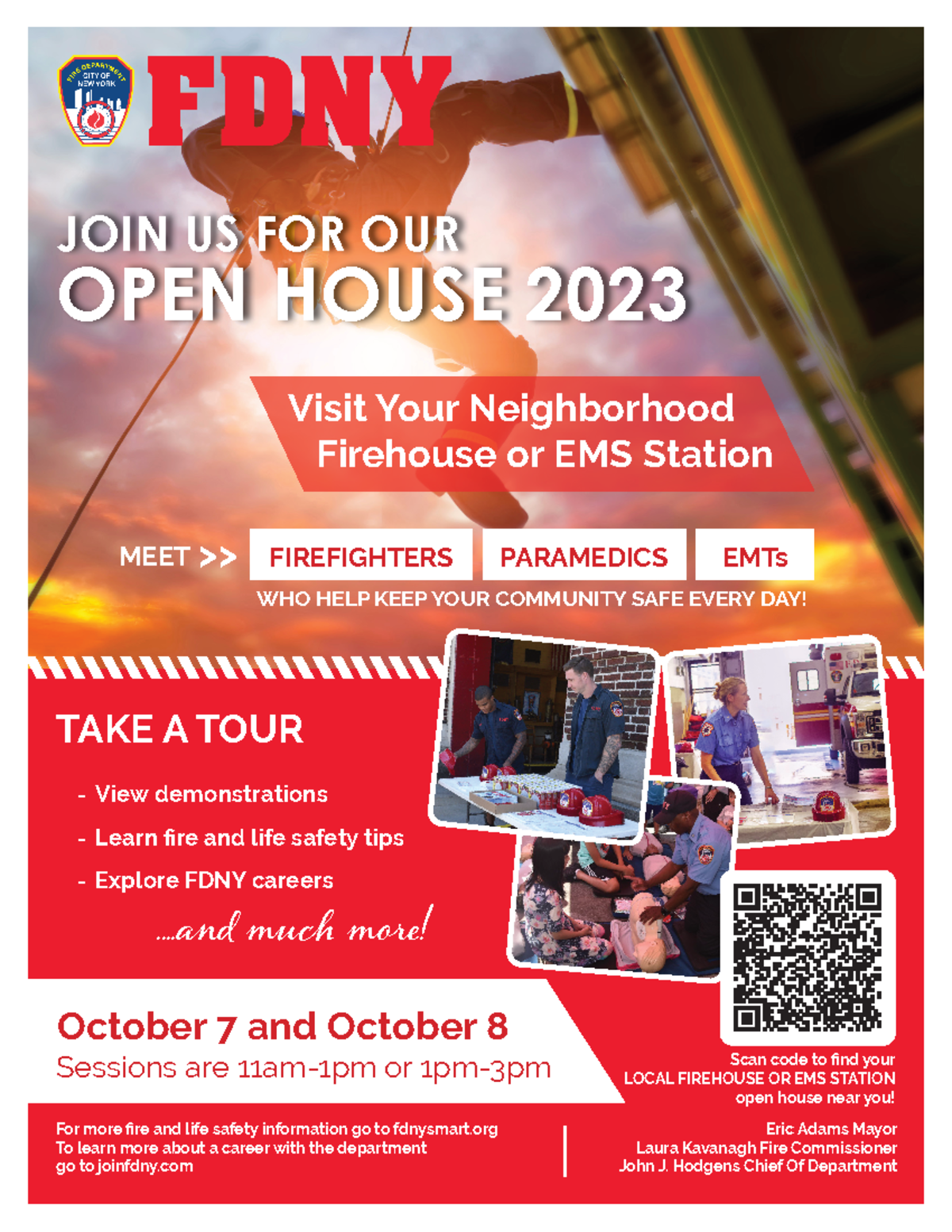 FDNY Open House - Visit Your Neighborhood Firehouse or EMS Station ...