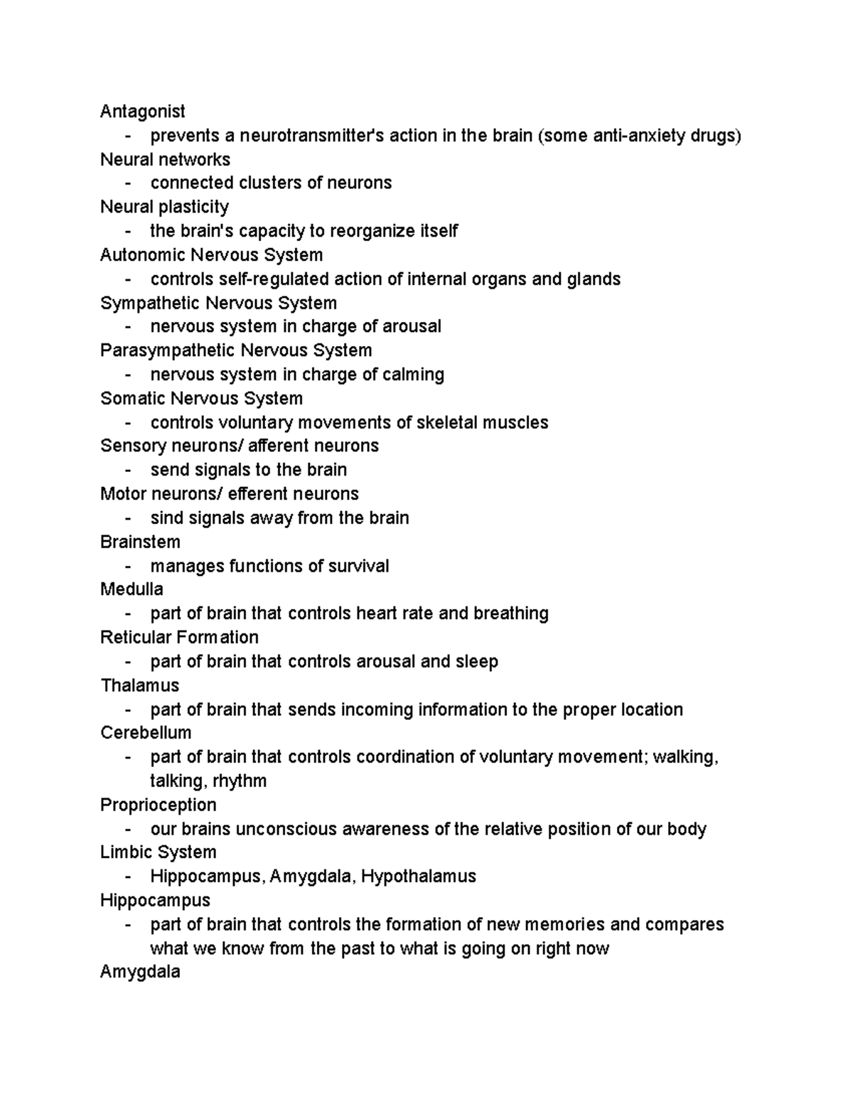 Aaaaa psychology 511 - Definitions and notes taken directly from ...