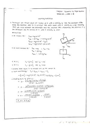 Thermo 1 Mid Exam(part2) - Mechanical Engineering - NVSU - Studocu