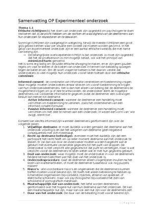 Experimenteel onderzoek uitgewerkt - Bedreigers van de interne en ...