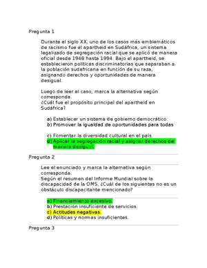 ciudadanía global - UPN - Studocu