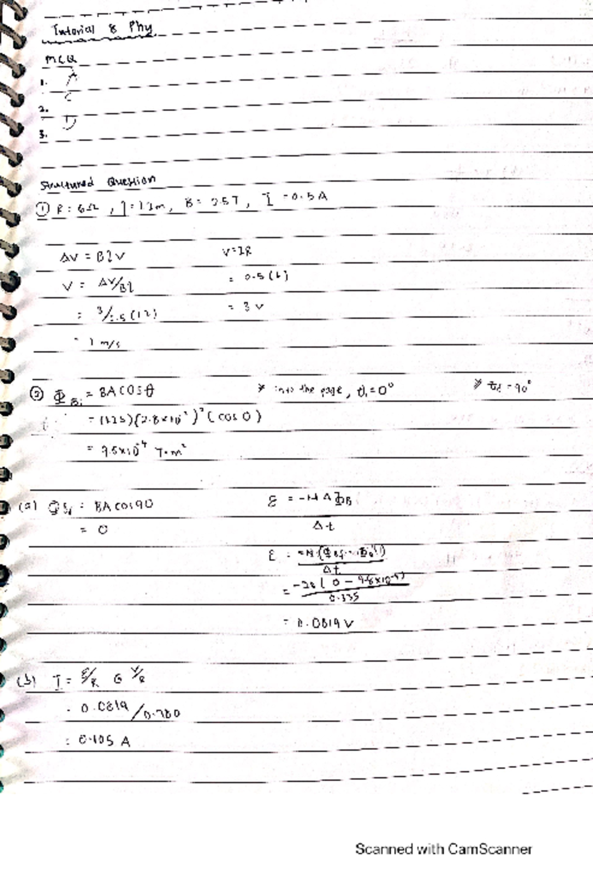 Tuto 8 phy - Physic - Statistic - Studocu