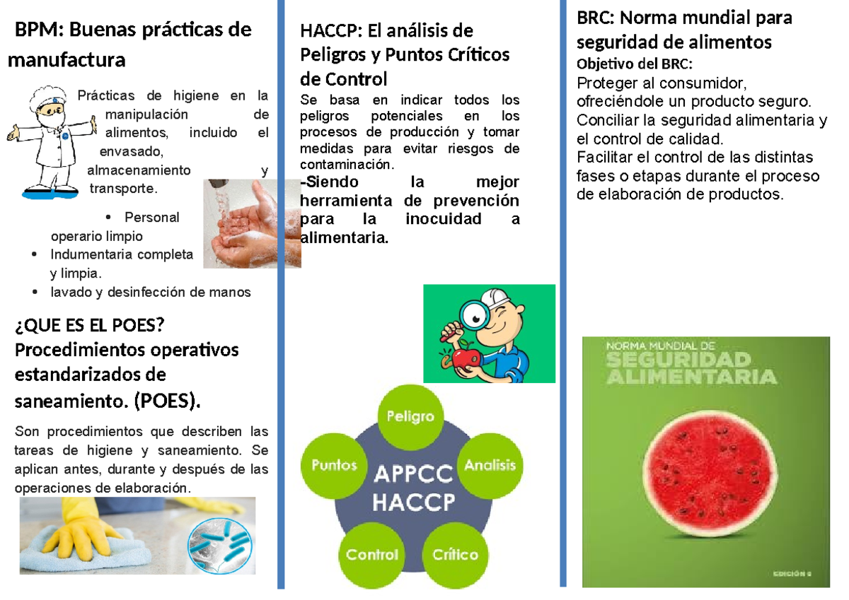 Inocuidad - BPM: Buenas prácticas de manufactura Prácticas de higiene en la manipulación de ...