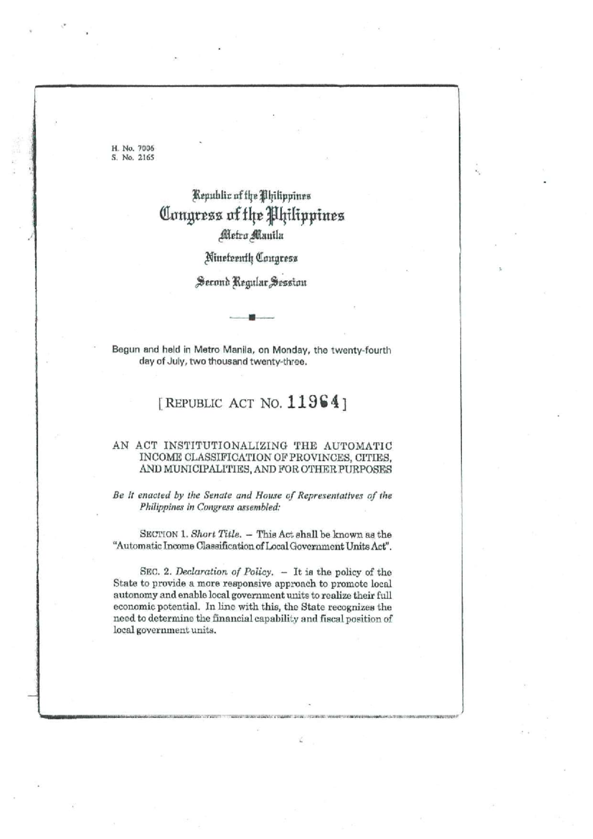 20231026 RA 11964 FRM - Business Management Accounting - Studocu