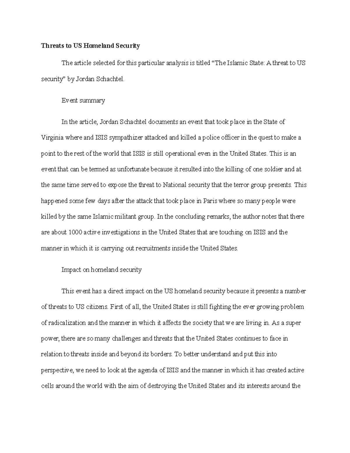 Current Events Task - computer science - Introduction to Computer ...