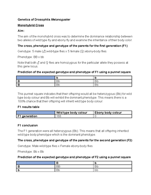Mendelian Genetics of corn kit Lab Report - UNIT 18 ASSIGNMENT 2 TASK 1 ...