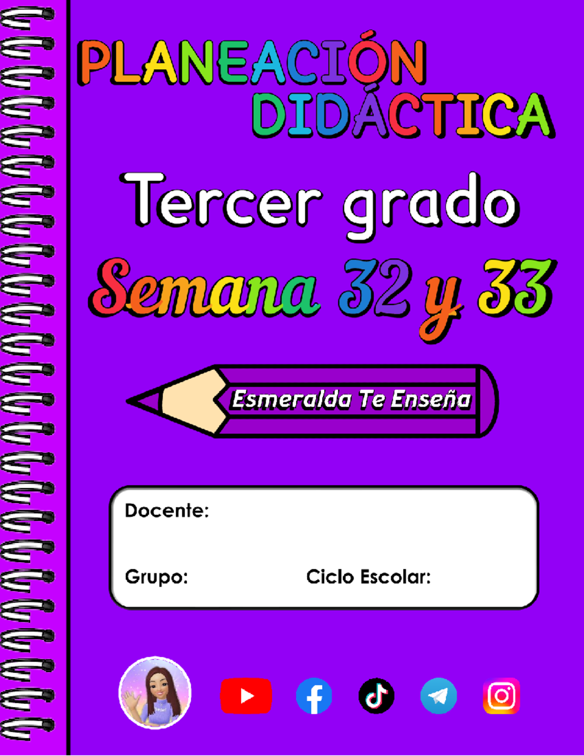 🌠⚡3° S32 S33 Planeación Didáctica 🖇 Esmeralda Te Enseña 🌠⚡ - ESMERALDA TE ENSEÑA - Studocu