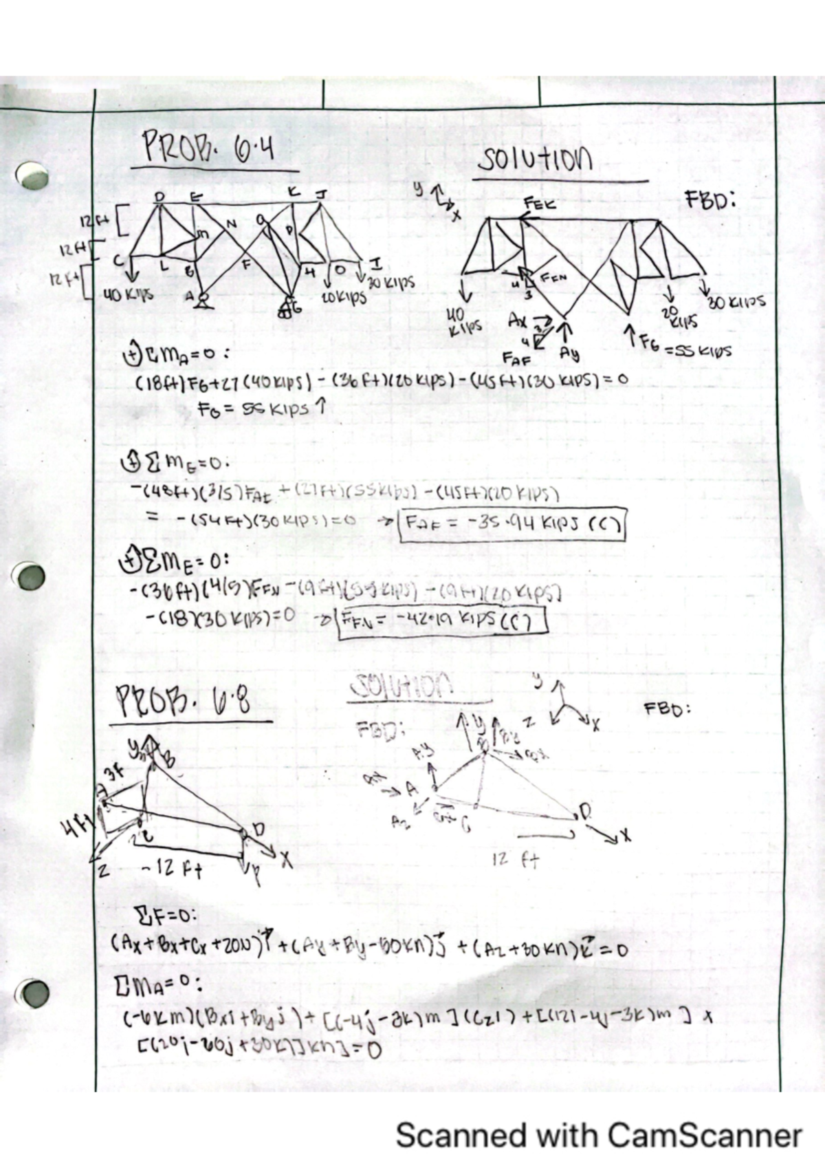 Statics hw7 - CHEM 2703 - Studocu
