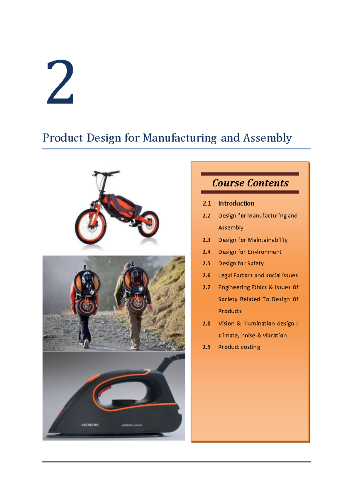 2181913 Product Design and Value Engineering-Notes PDF-Unit-2 - Course ...