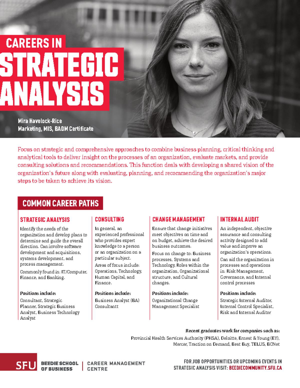 Strategic Analysis Concentration Sheet - ####### FOR JOB OPPORTUNITIES ...