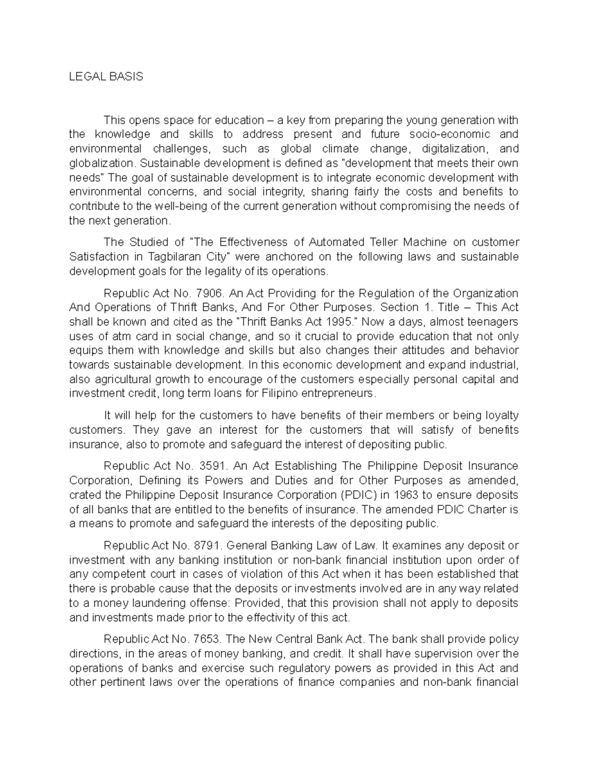 ( Legal Basis)To improve myself from the capability in work - LEGAL ...