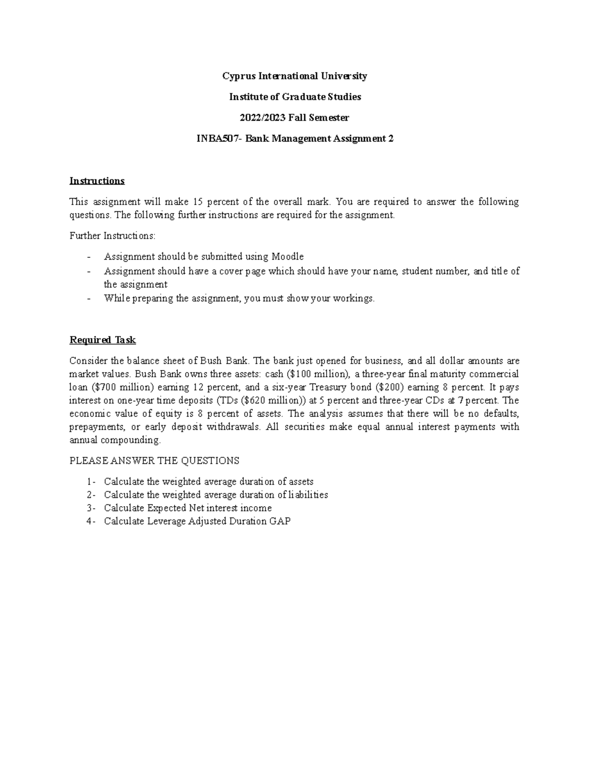 Assignment 2 Guidelines Updated - Cyprus International University ...