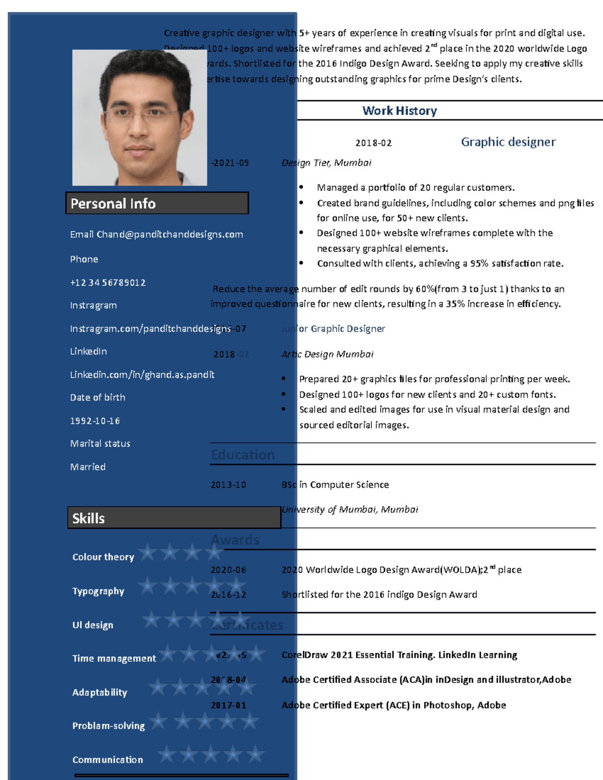 Isuru cv - practicle - Work History 2018-02 Graphic designer Creative ...