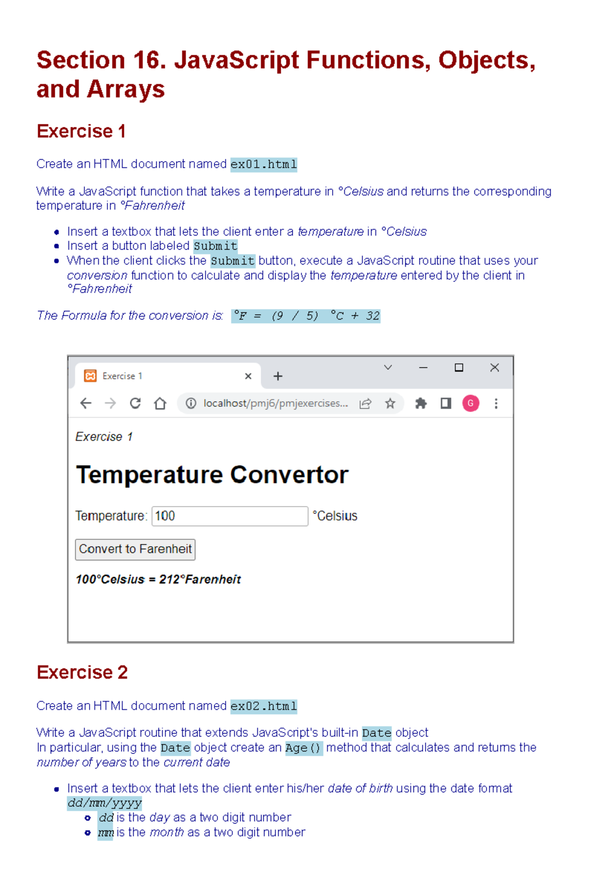 16javascript Functions Objects And Arrays Section 16 Javascript 3789