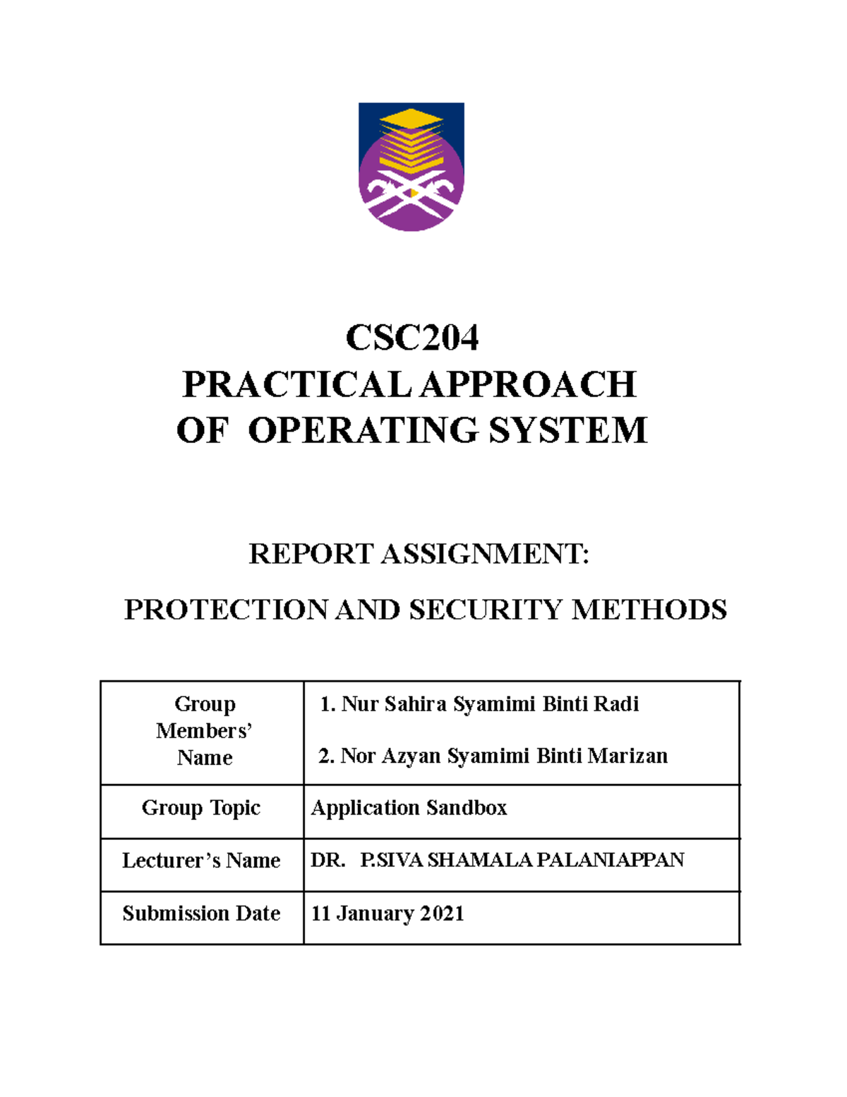 Operating System - Sandbox Application Explanation - Practical Approach ...