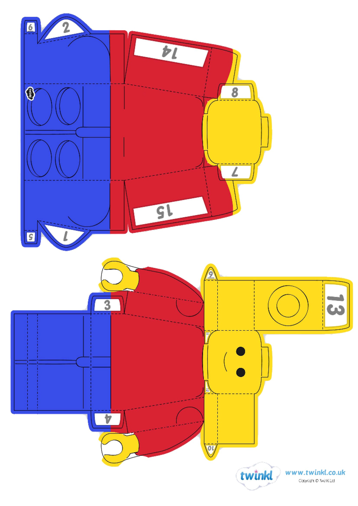 T-T-12523-A4-Lego-Man ver 1 already done - 6 2 G S 9 3 OL twinkl ...