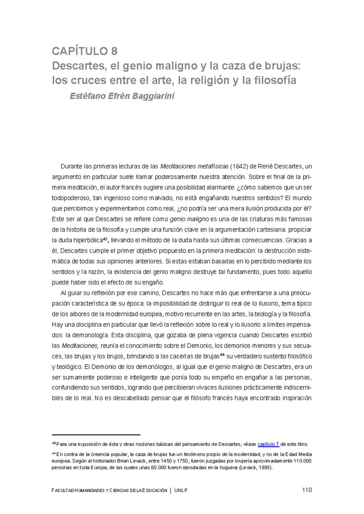 U-2 Descartes, el genio maligno y la caza de brujas - CAPÍTULO 8 ...