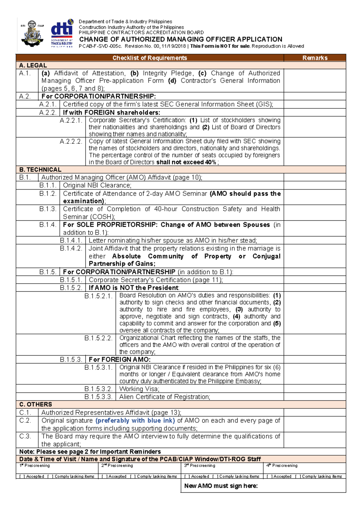 Change-of-Authorized-Managing-Officer 11192018 - ####### Department of ...