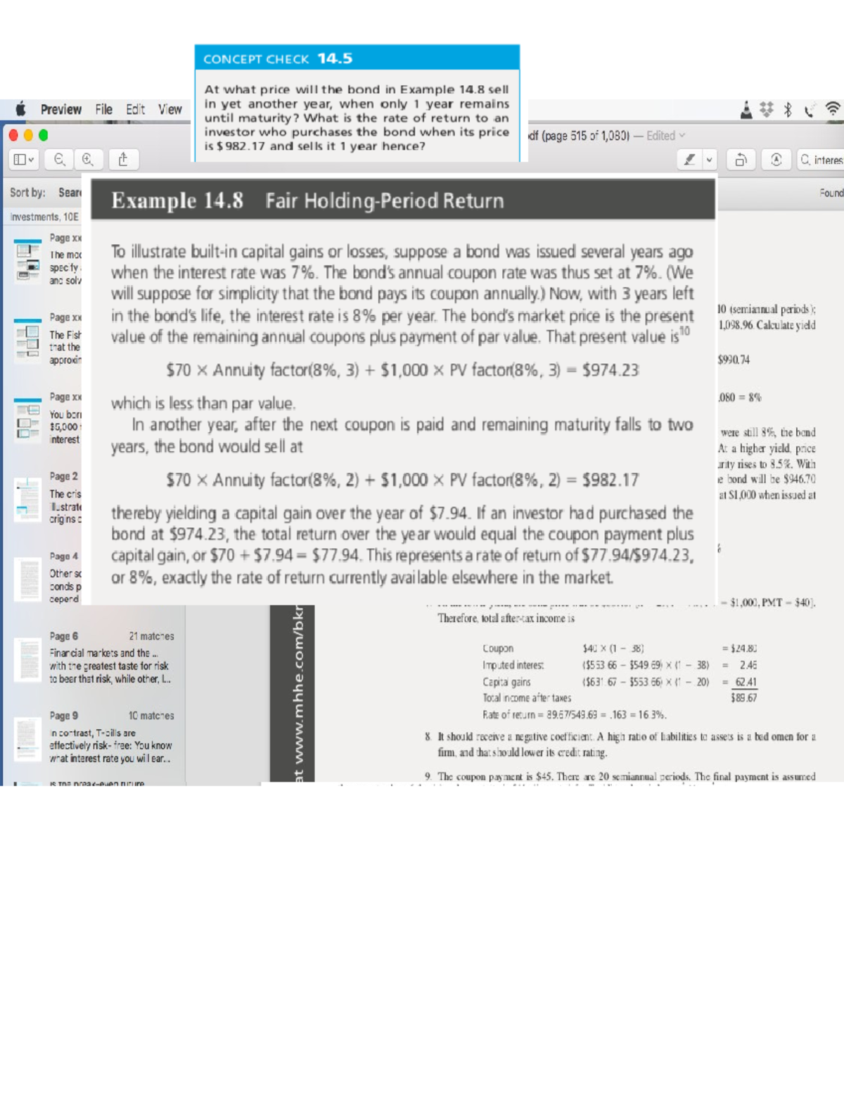 BA414 Tutorial exercises with solutions for study - Financial ...