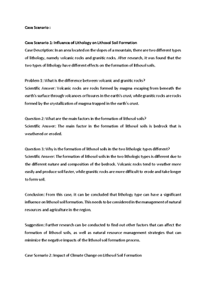 Formation Process And Characteristics Of Lithosol Soil - Lithosol soils ...