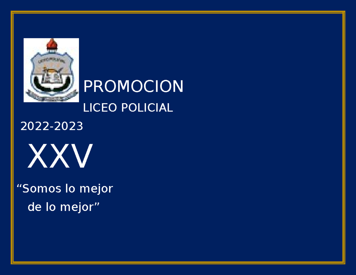 Promocion XXV - hola - Literatura ecuatoriana - PROMOCION LICEO ...