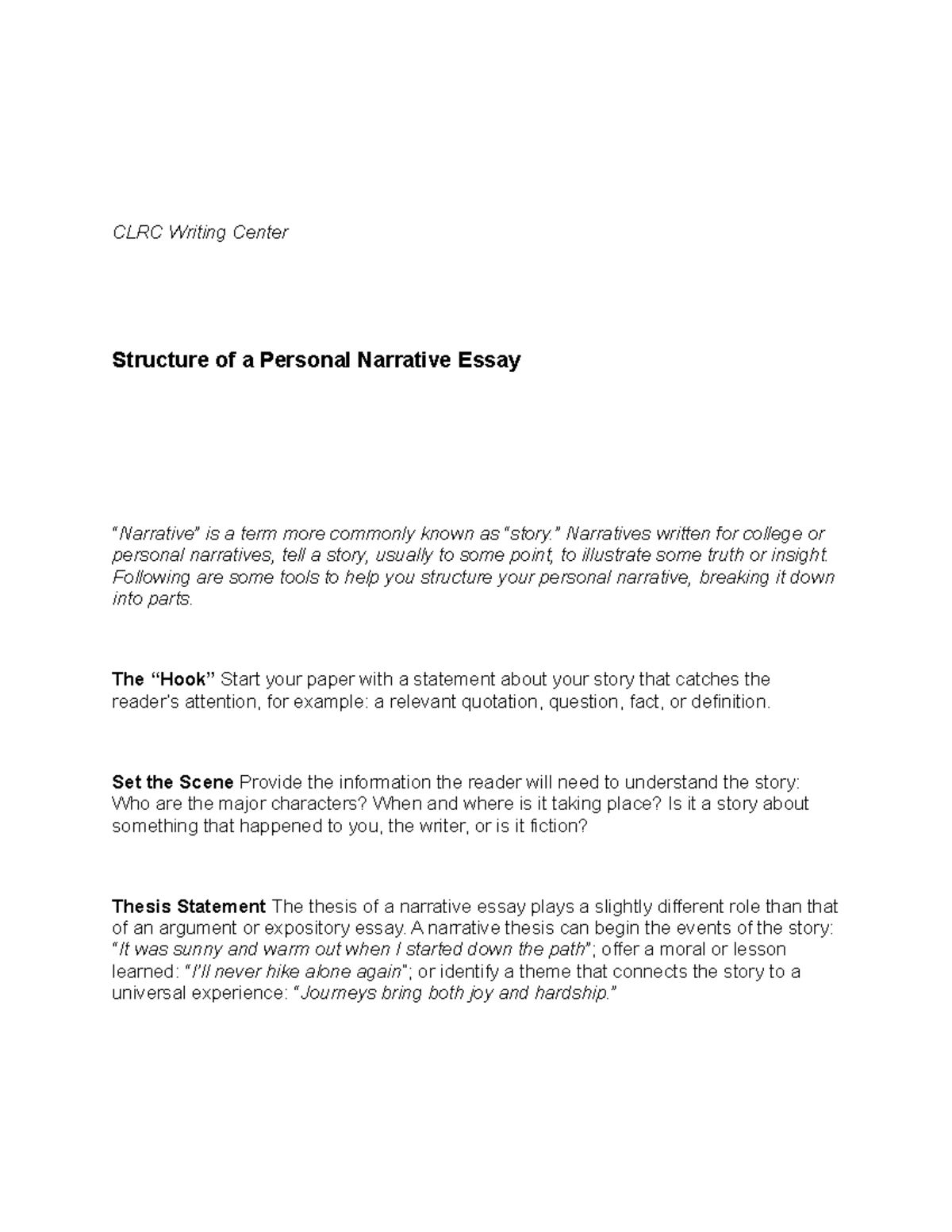 CLRC Writing Center - in case you missed the notes - CLRC Writing ...