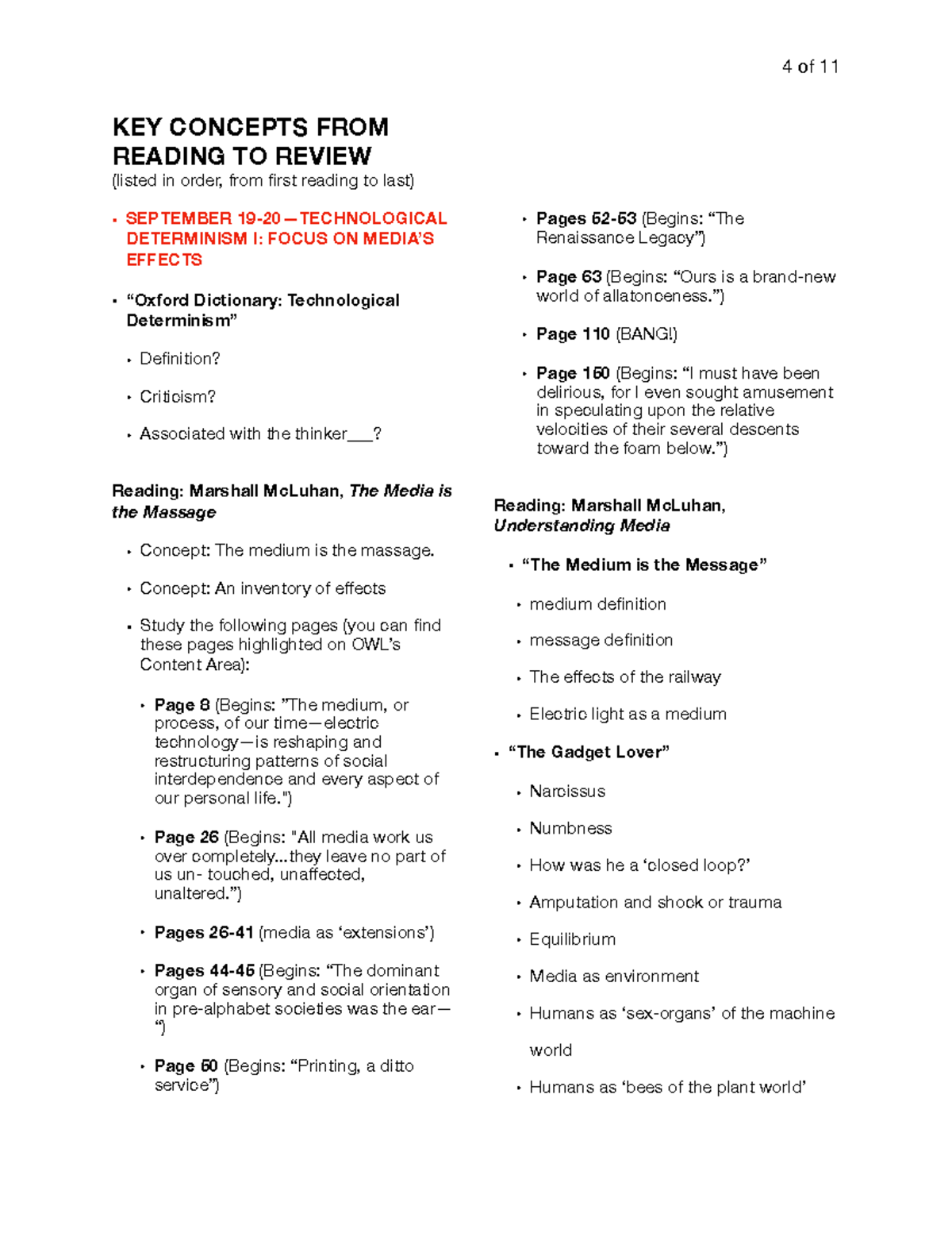 MIT Quiz #1 Study Overview - KEY CONCEPTS FROM READING TO REVIEW ...