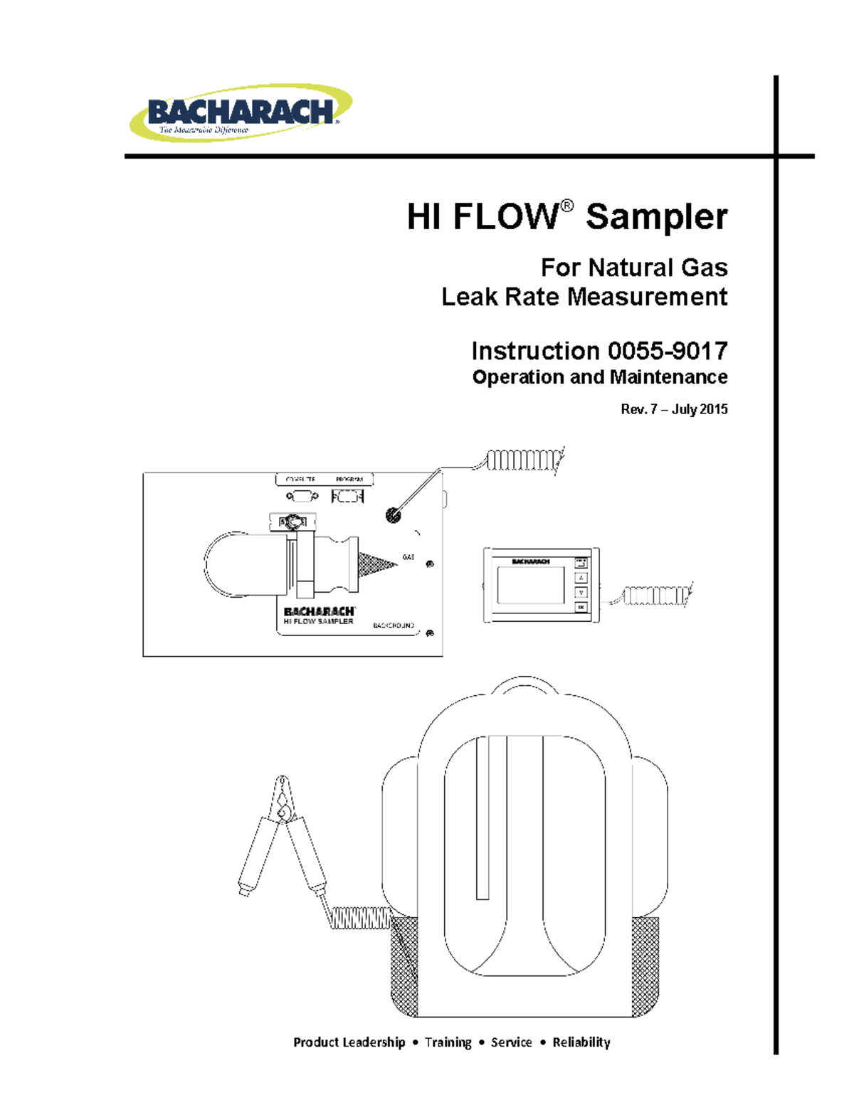 Manual - dsdsd - HI FLOW ® Sampler For Natural Gas Leak Rate ...
