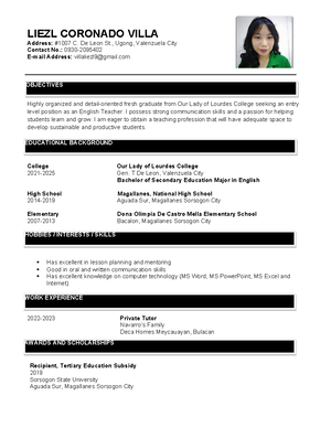 Biodata-Template-Philippines - BIO-DATA PERSONAL INFORMATION Position ...