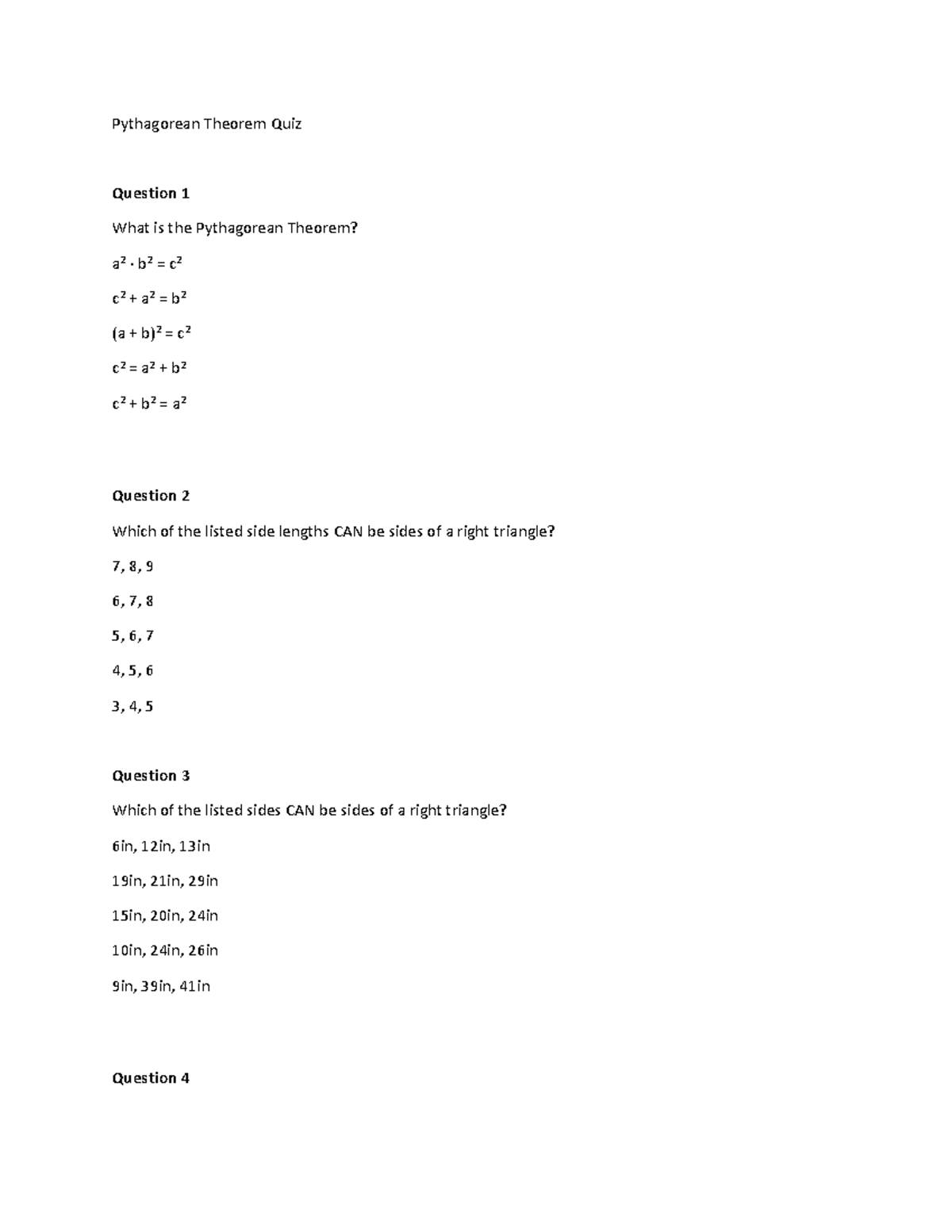 D 172 Task 1 Quiz Answer Key - MATH 1330 - WGU - Studocu