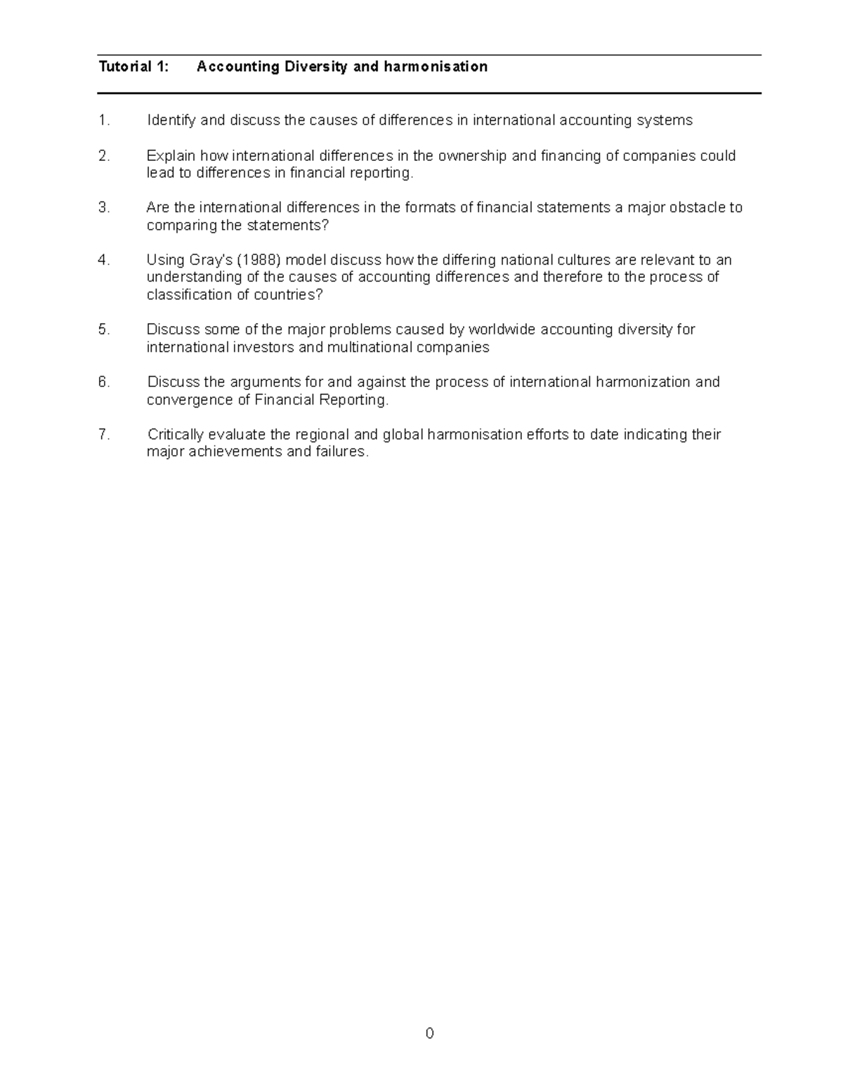 IAR+2020+Tutorial+1 International accounting tutorial related questions ...