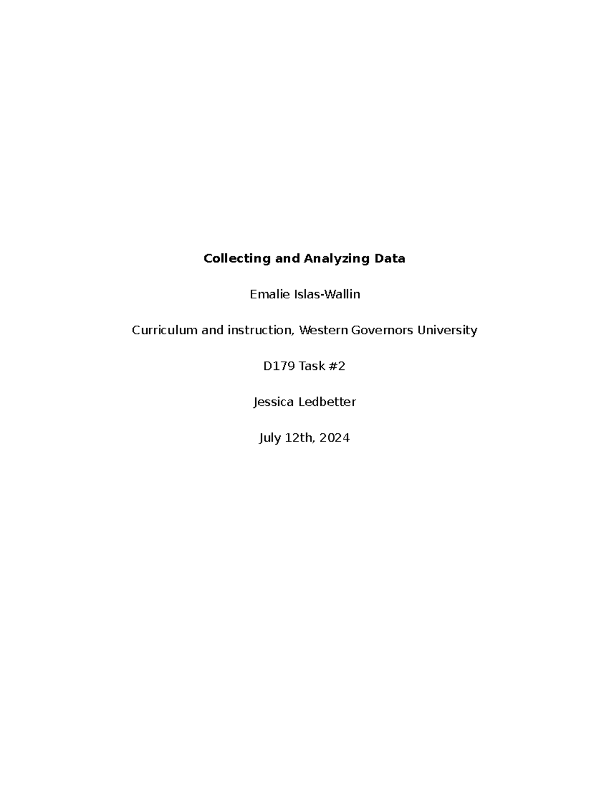 Data Colleting Task 1-D179-passed - Collecting and Analyzing Data ...