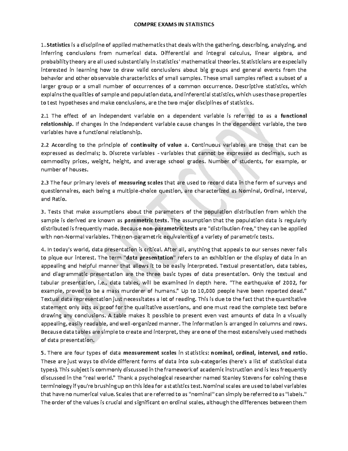 Comprehensive Examinations in Masters of Basic Education - General ...