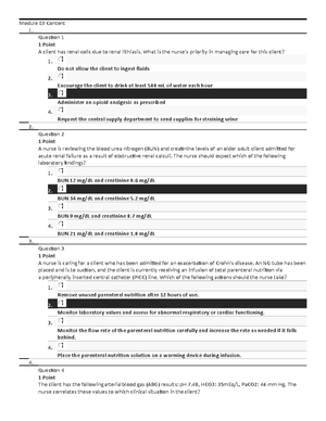 Exam 2 Concept Guide with Answers - PN2 Exam #2 Concept Guide Module 3 ...