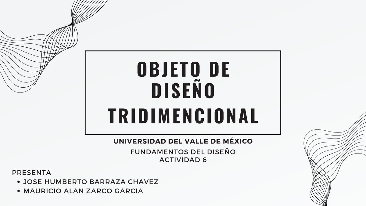 DISEÑO TRIDIMENSIONAL - Fundamentos del Diseño - DISEÑO TRIDIMENCIONAL ...