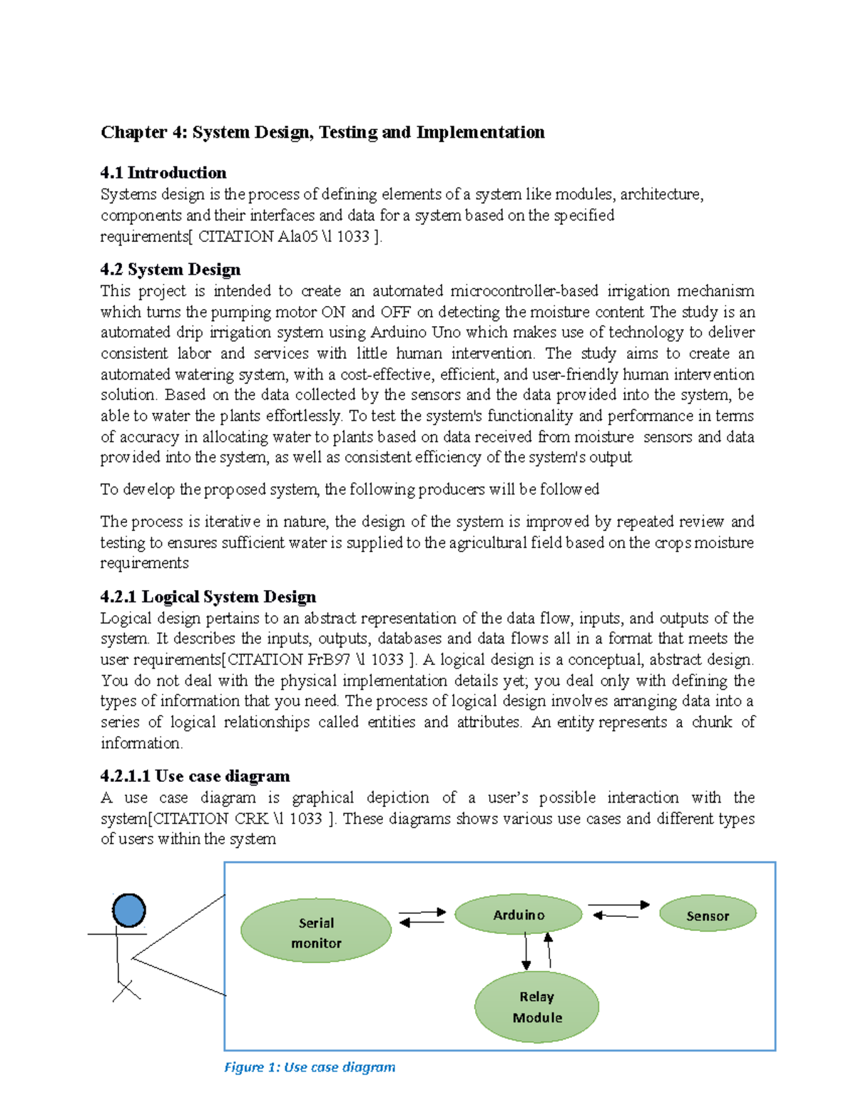 Chapter 4 - Project Report - Chapter 4: System Design, Testing and ...
