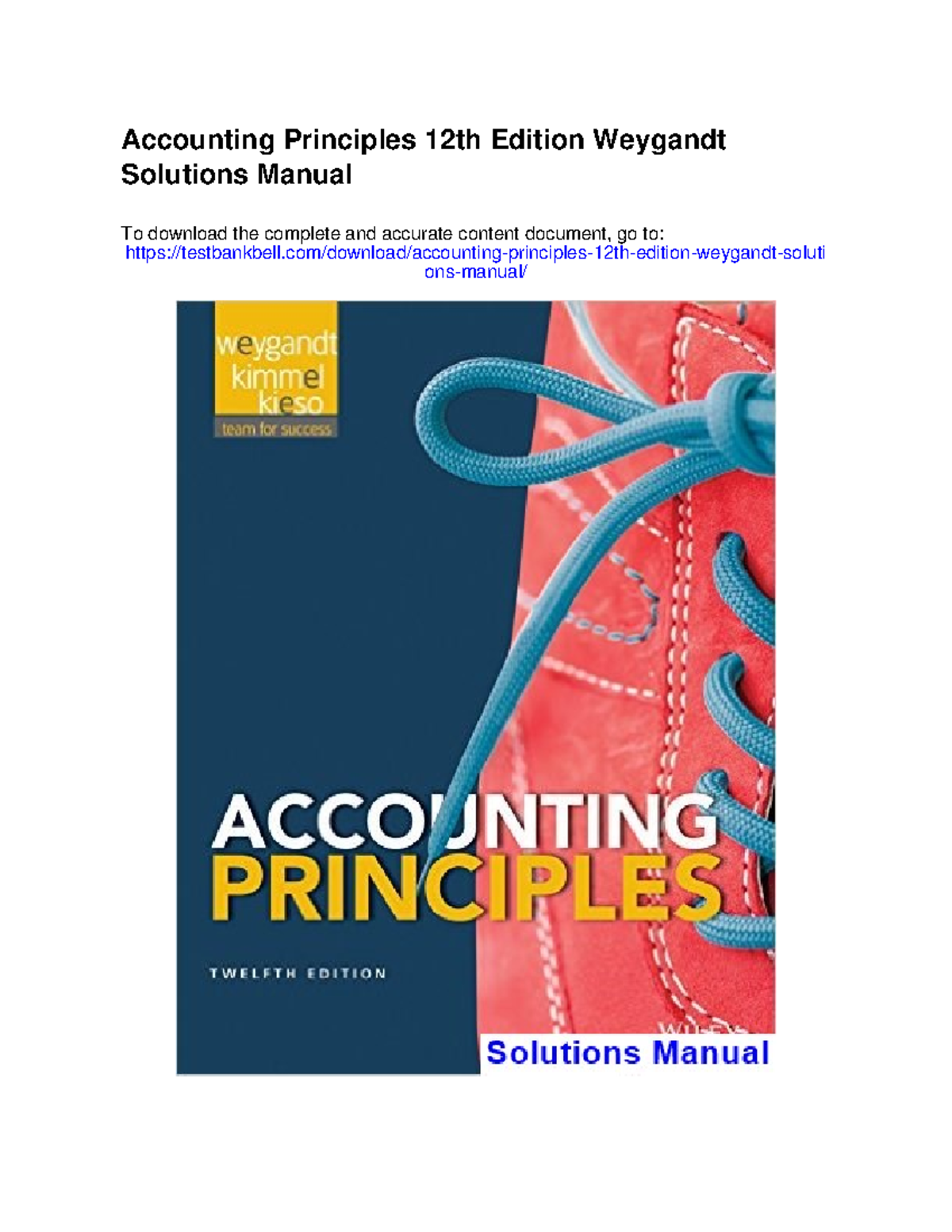 672526689 Accounting Principles 12th Edition Weygandt Solutions Manual ...