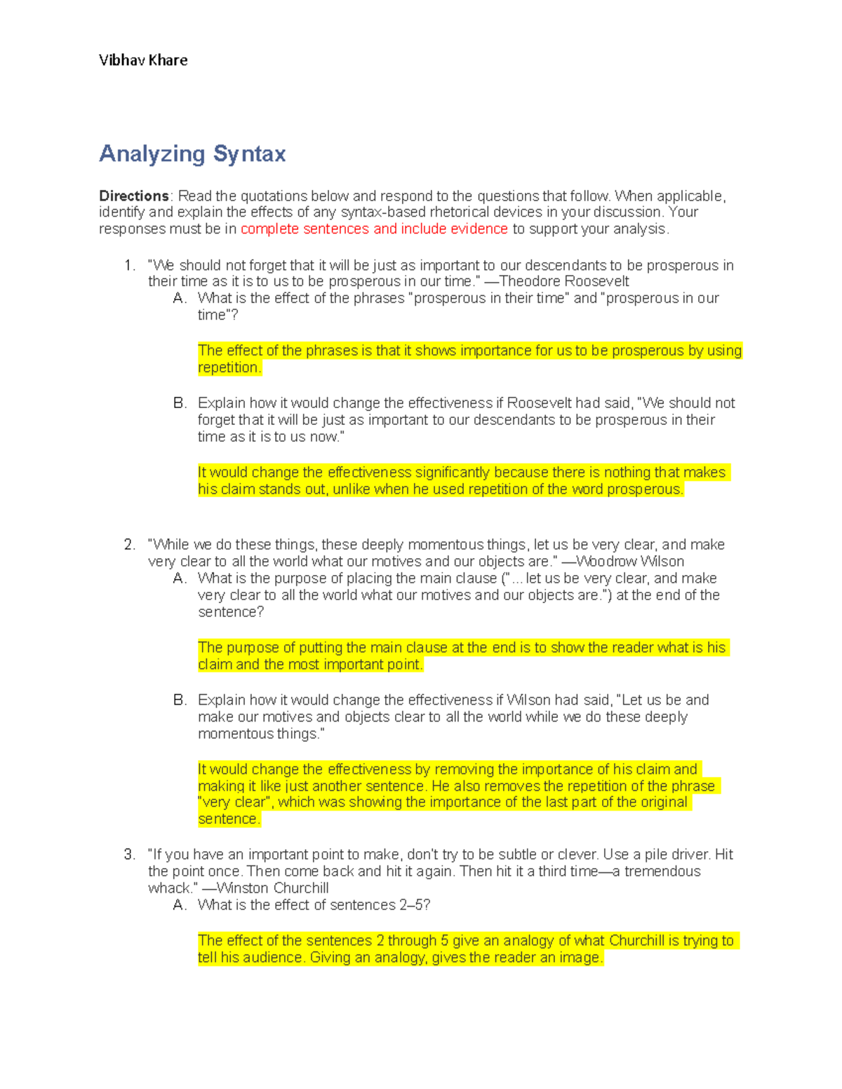 English-Analyzing Syntax - Vibhav Khare Analyzing Syntax Directions ...