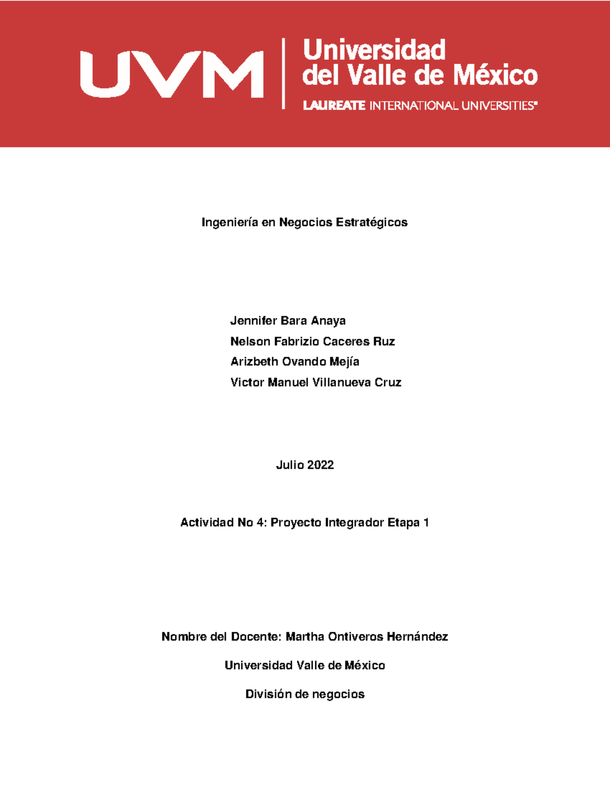 A4 NFCR VMVC - ACTIVIDAD 4 - Ingeniería en Negocios Estratégicos ...
