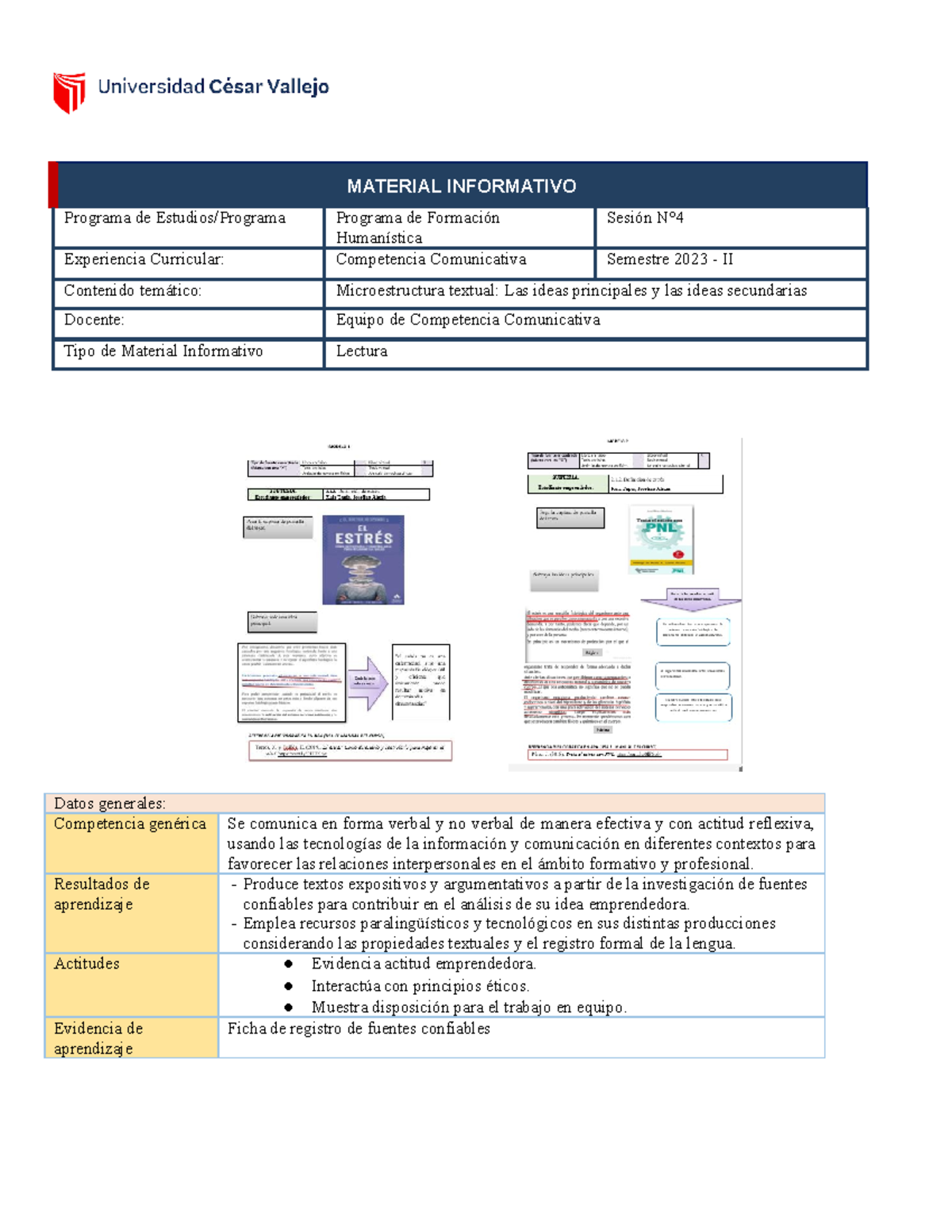 Material informativo - ndeah - MATERIAL INFORMATIVO Programa de ...