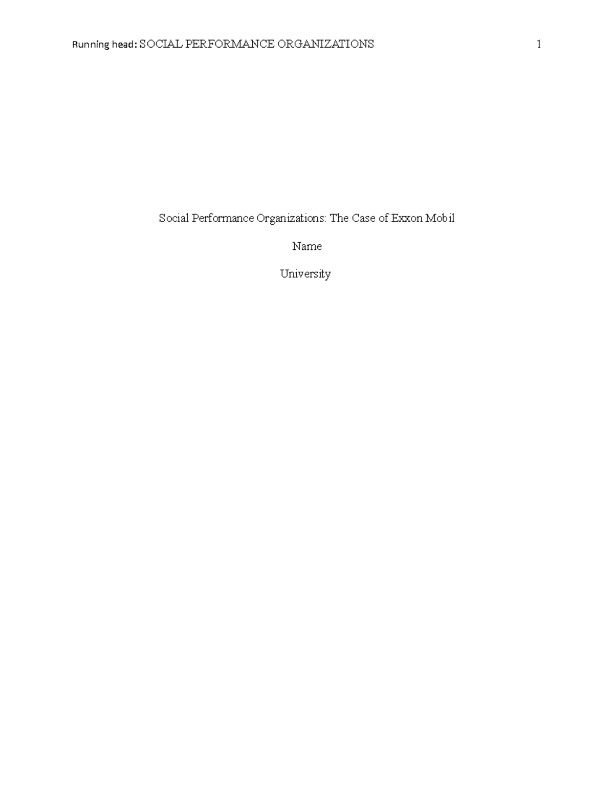 Social Performance Organizations - By market capitalization, the ...