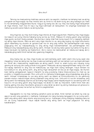 ARALIN 1: Ang Komponent at katangian ng Asignaturang Filipino sa 1989 - Janine W. Branzuela Date ...