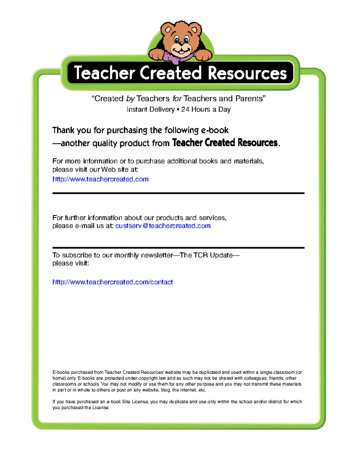 G3 Reading Comprehension - “Created by Teachers for Teachers and ...