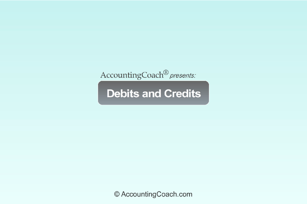 Debits Credits Tutorial. Debits Credits MCQ. - Financial Accounting ...