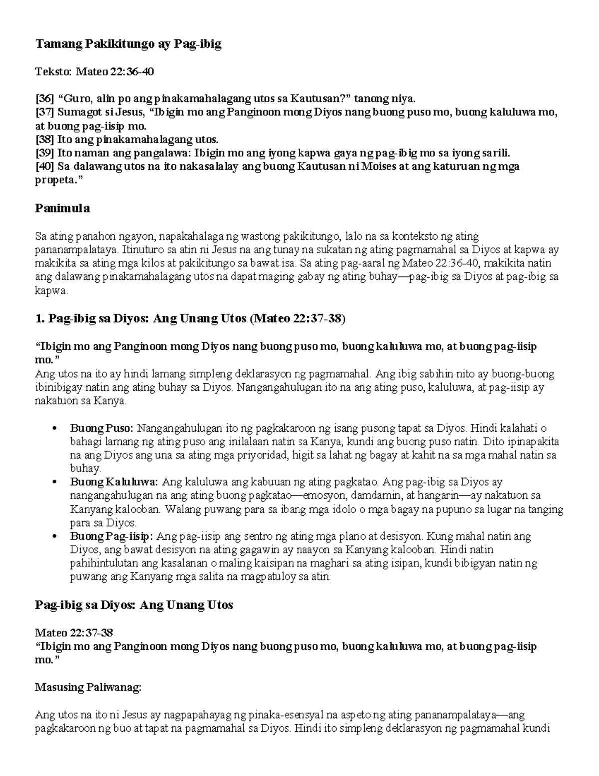Tamang Pakikitungo ay Pag-ibig - Tamang Pakikitungo ay Pag-ibig Teksto ...